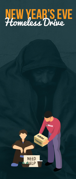 New Year's Eve - Homeless Drive - Minhaj Welfare Foundation